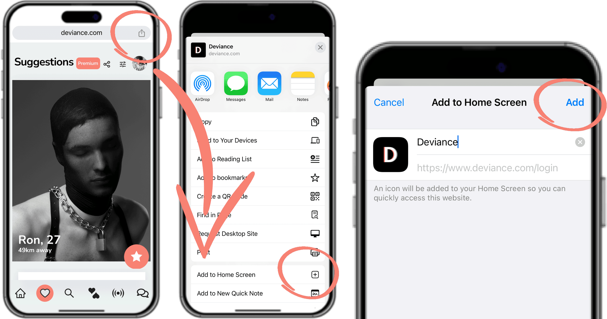 Deviance app: Your kinky matches always at your fingertips